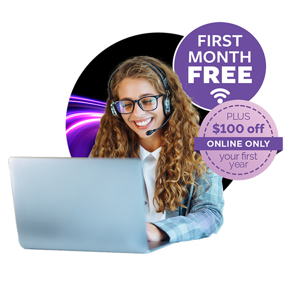 Fiber Internet Service Provider Near You | First Month Free